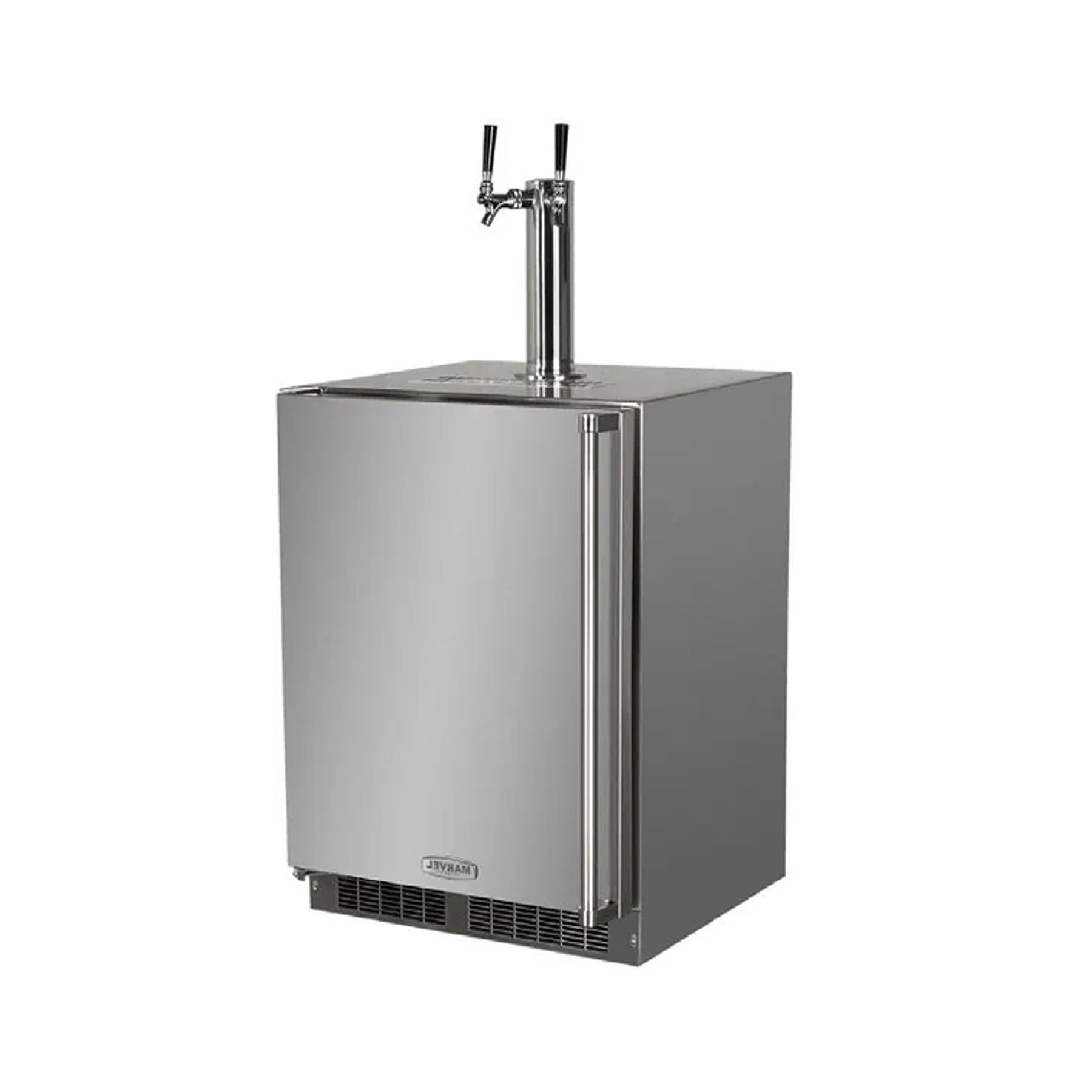 Marvel MO24BSS2LS 24" Stainless Steel Single Tap Beer Dispenser ...