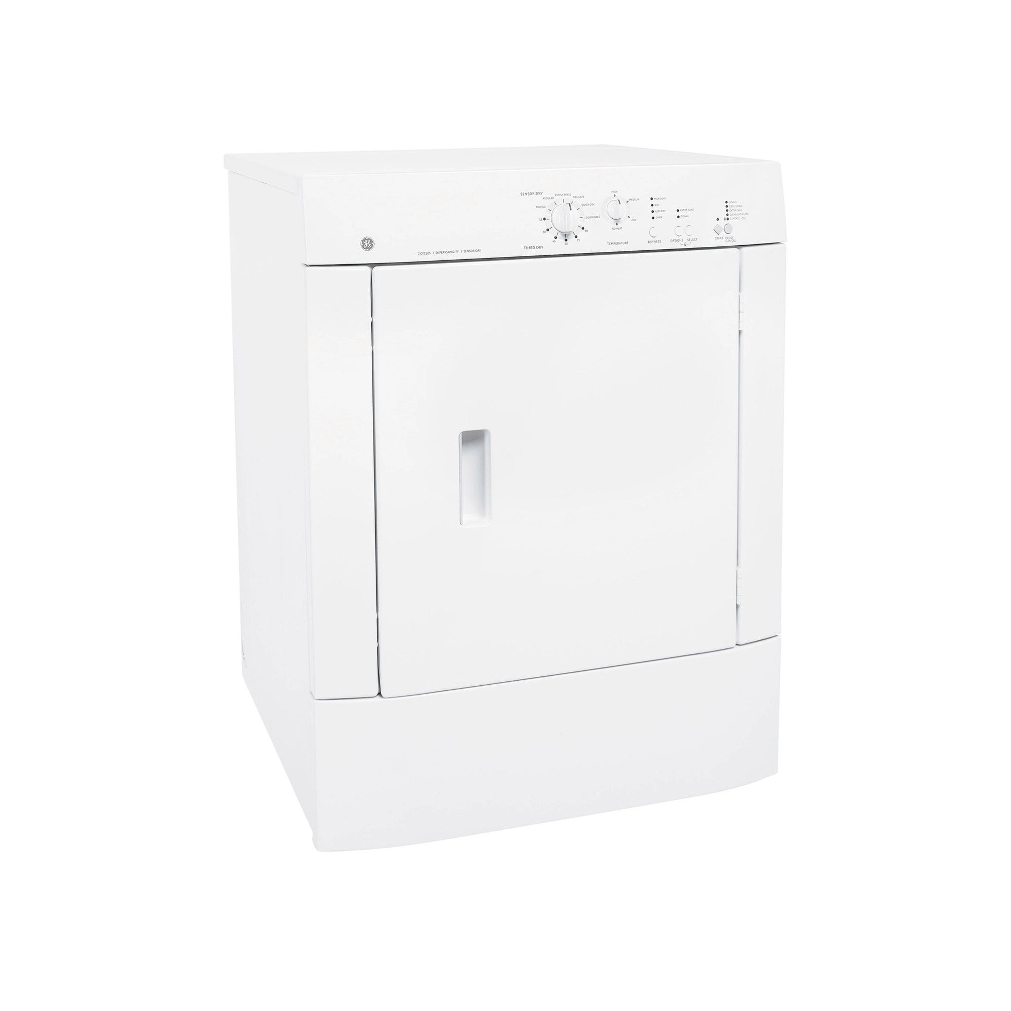 GE DSXH47EGWW 27" White Front Load Electric Dryer – Aurora Circ
