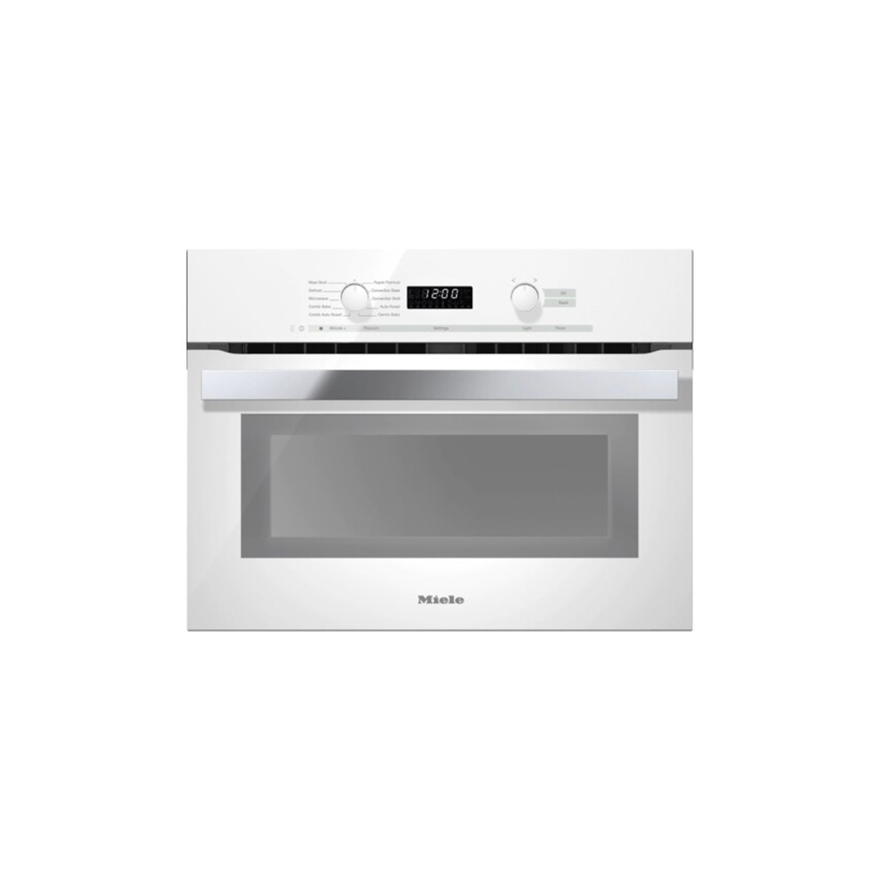 Miele H6200BM 24" White Speed Oven – Aurora Circ